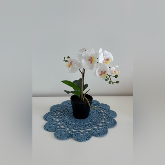 Accents | Blue Handmade Crochet Doily | Poshmark